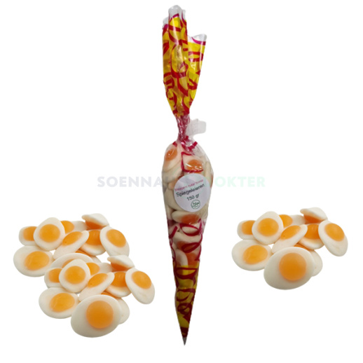 Perzik Hartjes snoep Puntzak 150 gram Snoeperd - Soennah Dokter