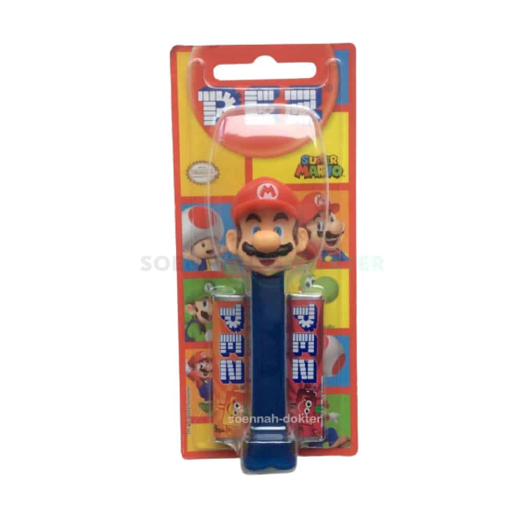 Pez Super Mario dispenser met Halal/Vegan Snoep - Soennah Dokter